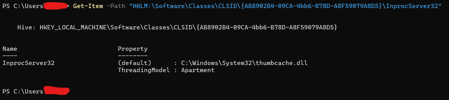 COM Hijacking | BADTRY